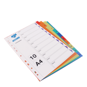 File Dividers PVC - Centropen Stationers Ltd